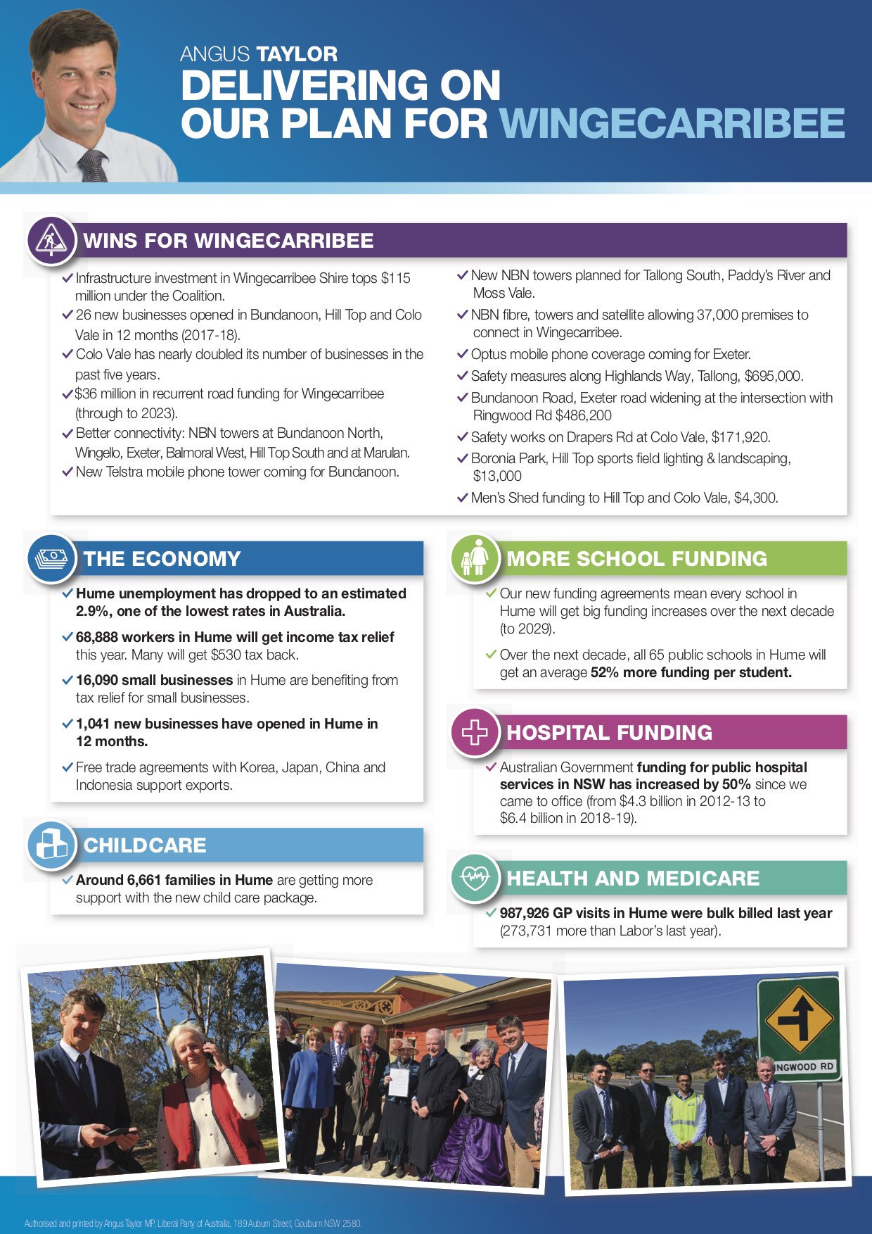 What's happening around Wingecarribee | Angus Taylor - Federal Member ...